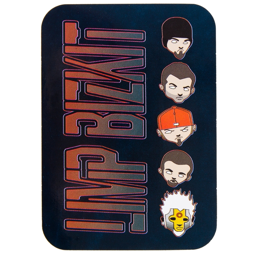 Limp Bizkit - Cartoon Faces - Sticker - Walmart.com