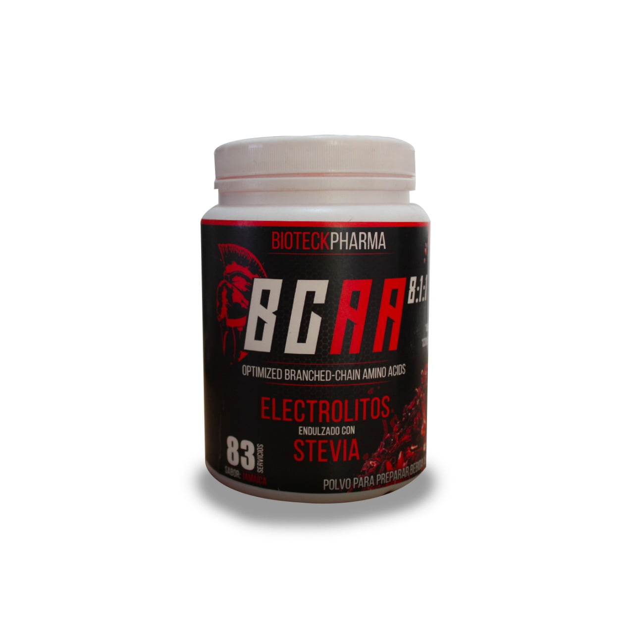 BCAAS 8:1:1 BIOTECKPHARMA Sabor jamaica 1.10lbs 500grs 83 servicios ...