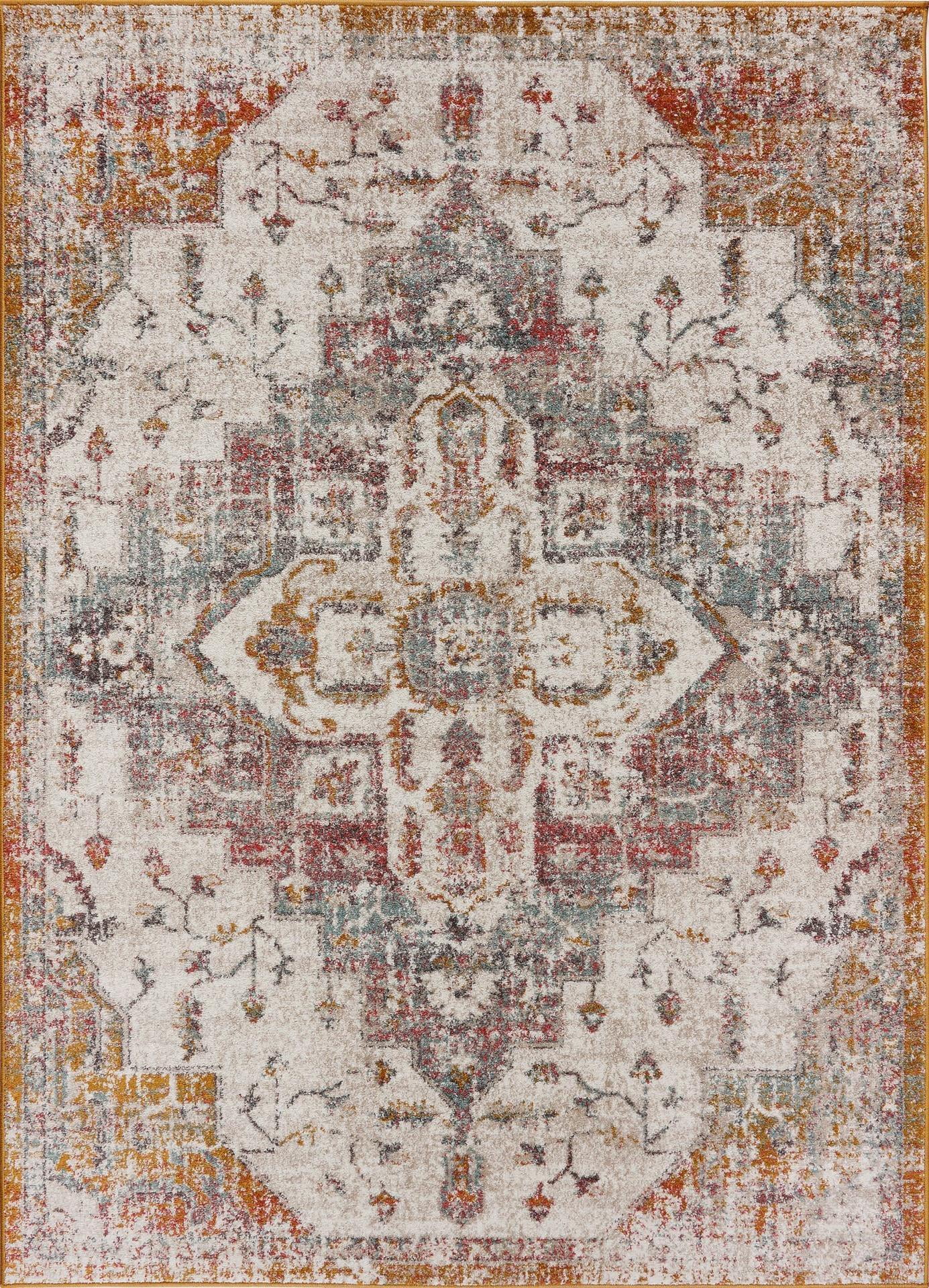 Ladole Rugs Traditional Antique Pattern Soft Room Decor Area Rug ...