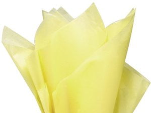 Light Yellow Tissue Paper 20 Inch X 30 Inch Sheets Premium Gift Wrap ...