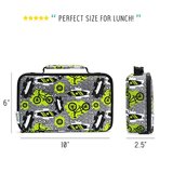 FIT & FRESH 841JL409 GREEN BENTO BOX LUNCH SET IN SURF PRINT - Walmart.com
