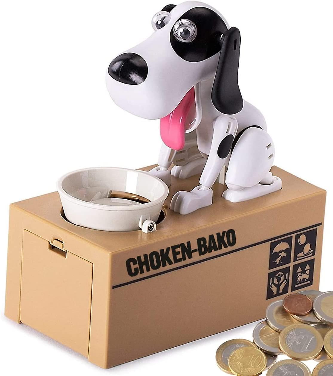 Alcancía para perro hambriento, alcancía para cachorro, alcancía de ...