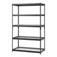 Muscle Rack 48"W x 18"D x 72"H 5-Shelf Steel Wire Shelving Unit, 2500 ...