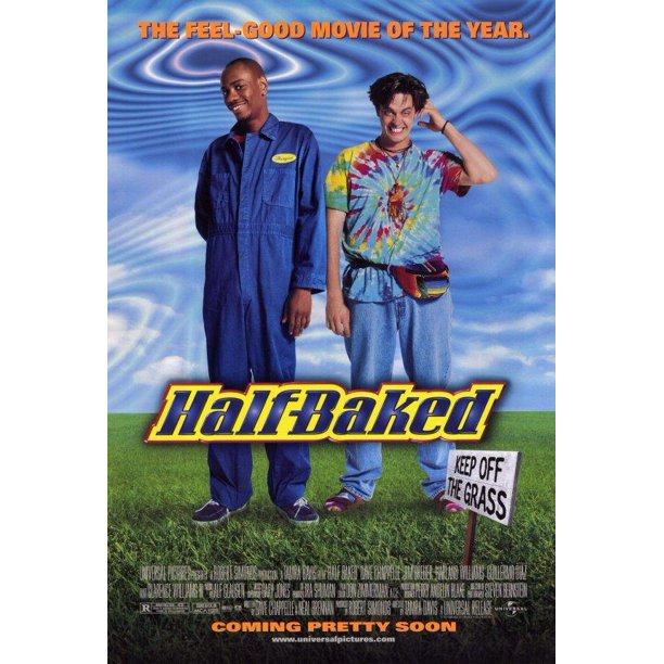 Half Baked (1997) 27x40 Movie Poster - Walmart.com