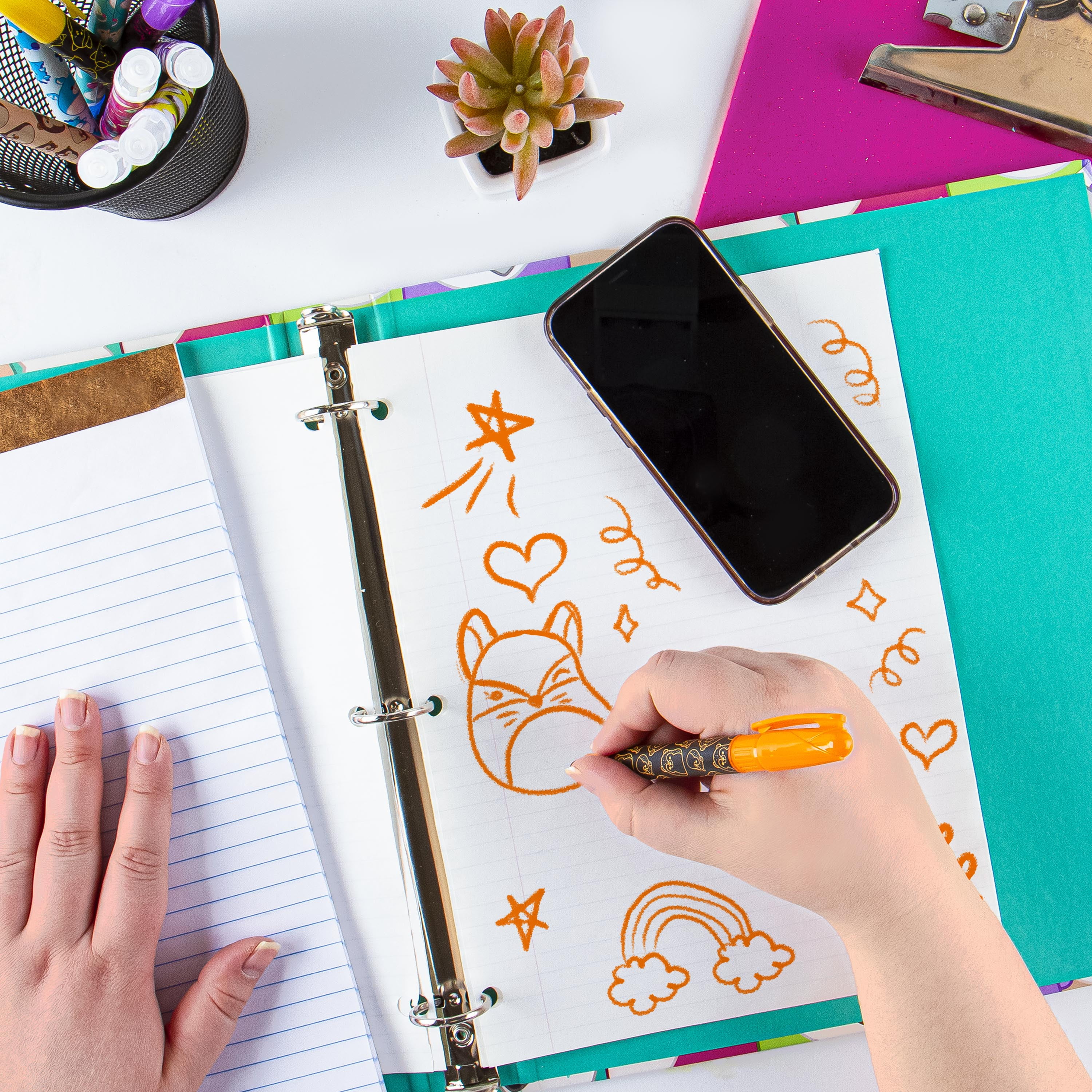 Zipper Binder For Middle School Sunflowers, Fall Binder Cover And ...