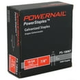Powernail PS18087 18 Gauge 1/4 Inch Narrow Crown Staples, 7/8 Inch ...
