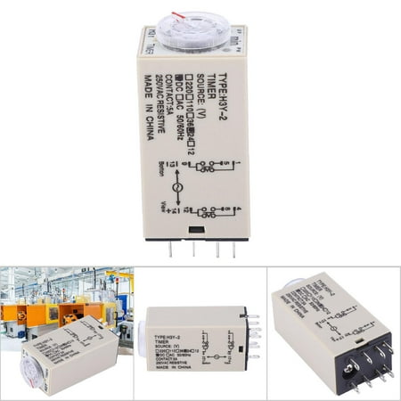 Time Relay, 8 Pin Power On Delay Timer, Electrical Home Appliance ...