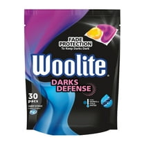 Woolite Darks Laundry Detergent Pods, 30ct Pack for Standard & HE ...