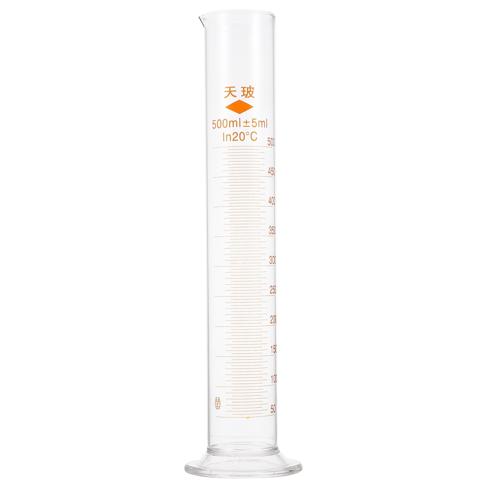 EeaseMX Probeta graduada de laboratorio de 500 ml, herramienta de ...