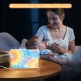 Acrylic Night Light Colorful Inclined Plug Base Simple To Install And ...