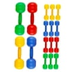 Rushawy Kids Dumbbell Set for Early Development Kids Barbells Pretend ...