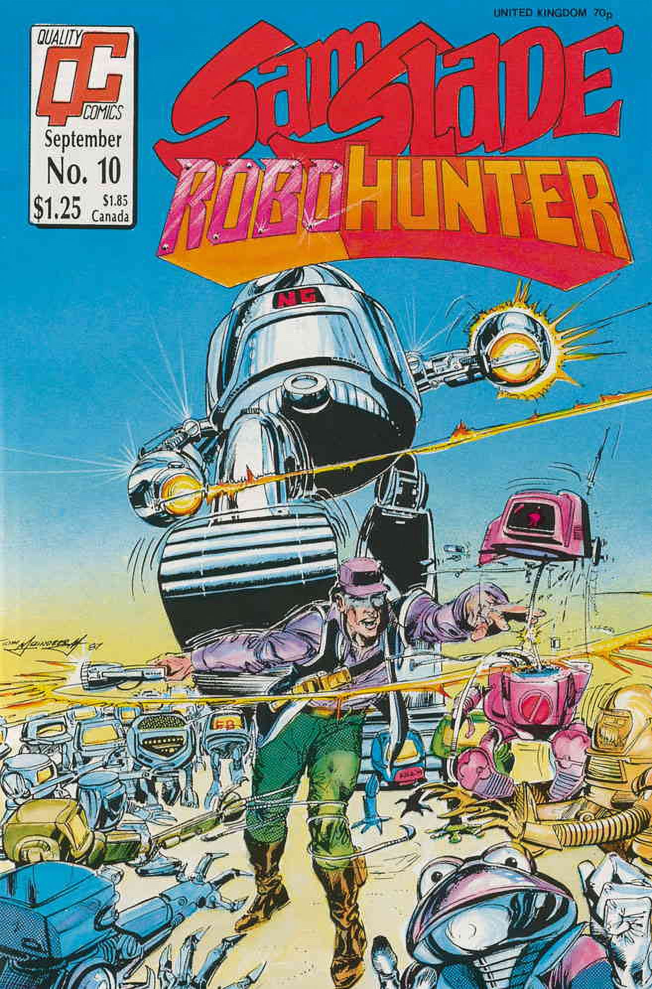 Sam Slade, Robo-Hunter #10 VF ; Fleetway Quality Comic Book - Walmart.com