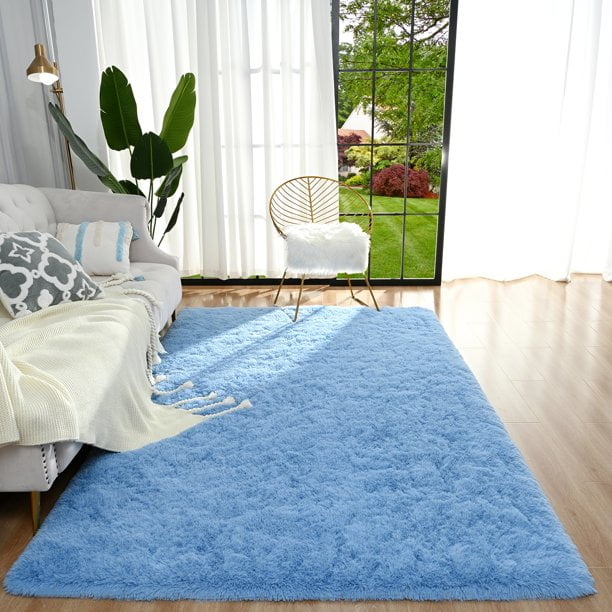 Cobalt Blue Shag Rugs