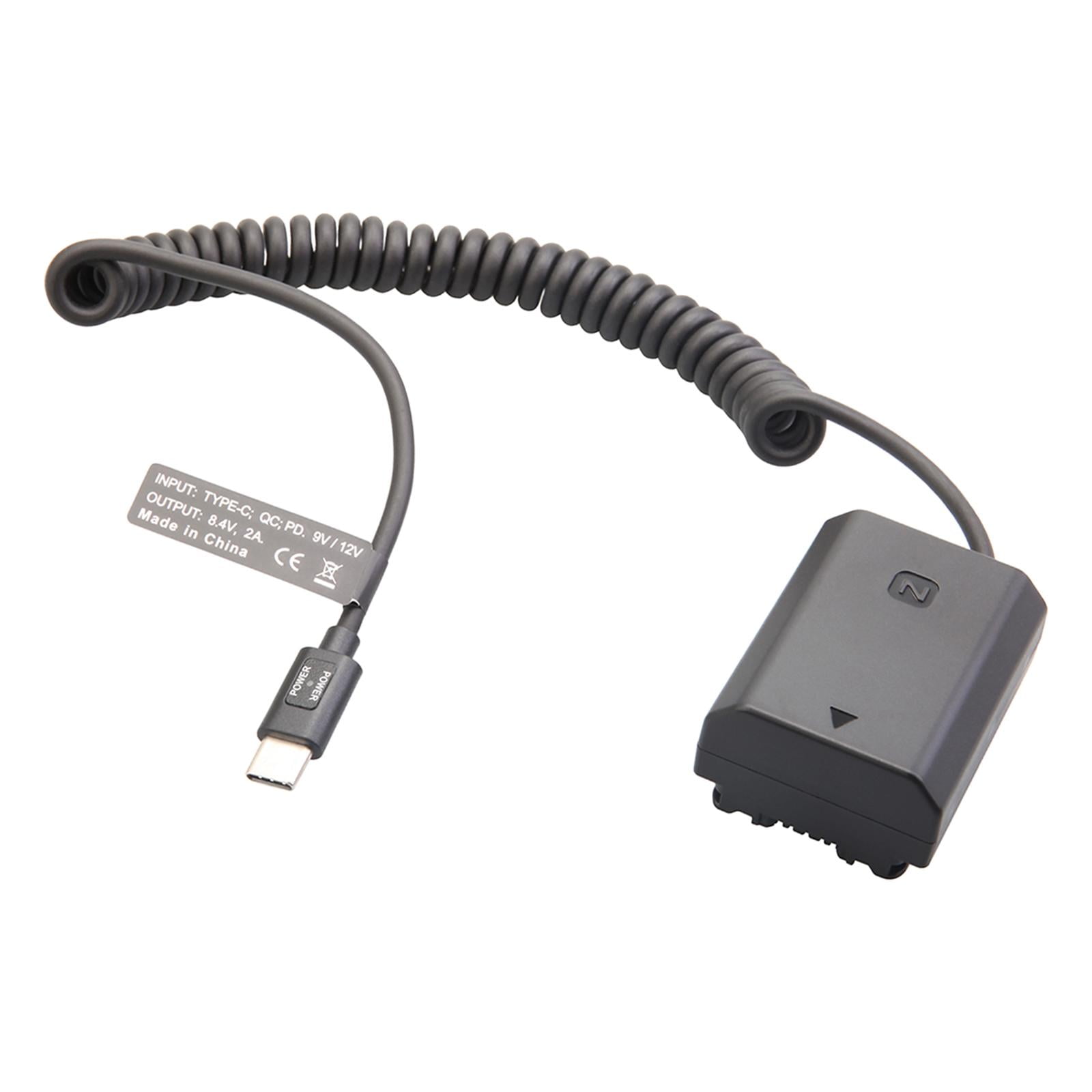 cable adaptador,Reemplazo de USB a batería ficticia A7III A7RIII,Cable ...