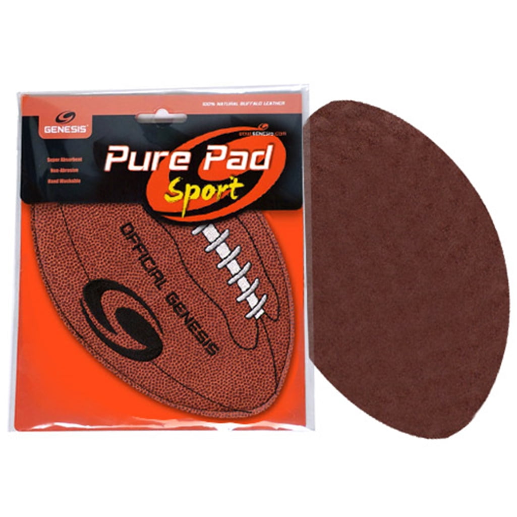 Genesis Pure Pad Sport Bowling Ball Wipe Pad- Football - Walmart.com