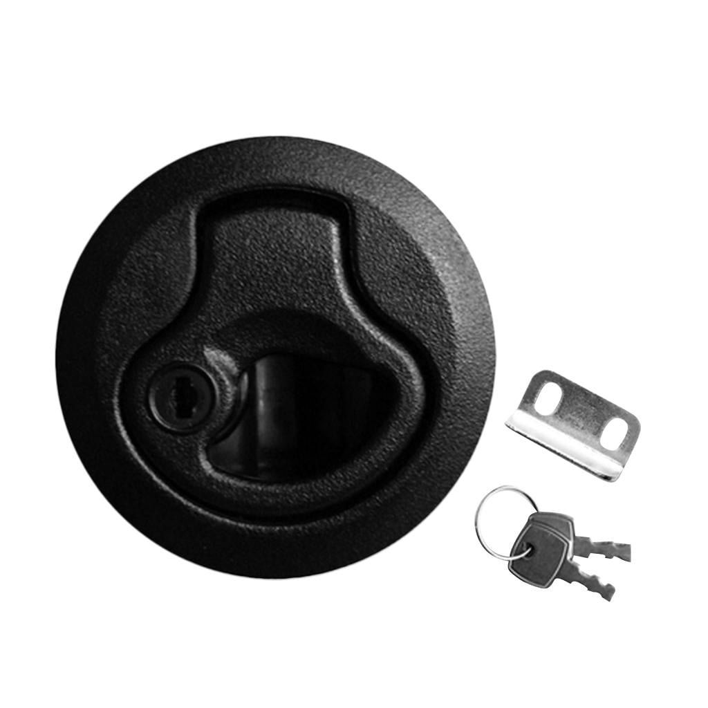 Boat Lock with Keys, Marine 2 inch 50mm Flush Pull Latches, Nylon ...