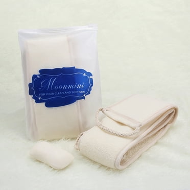 Back Scrubber Strap for Shower - Exfoliating Cloth Back Washer ...