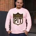 Pittsburgh Shield Long Sleeve T-shirt Game Day Fantasy Football Fan ...
