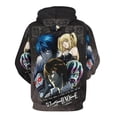 Death N0-te Hoodie Costume Cosplay Sweatshirt Sweater 3D Novelty Hooded ...