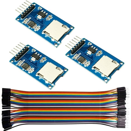 Micro SD TF Card Adater Reader Module 6Pin SPI Interface Driver Module ...