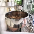 6 Pack Bird Cage Food Water Dispenser Parrot Food Dish Bird Feeder Cup ...