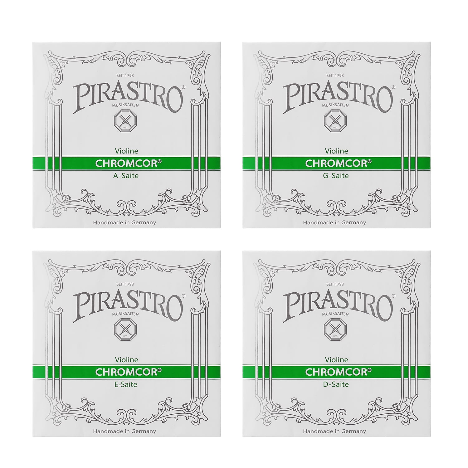 Click here for Zootealy 4pcs A Set Violin String Chrome Steel Vio... prices