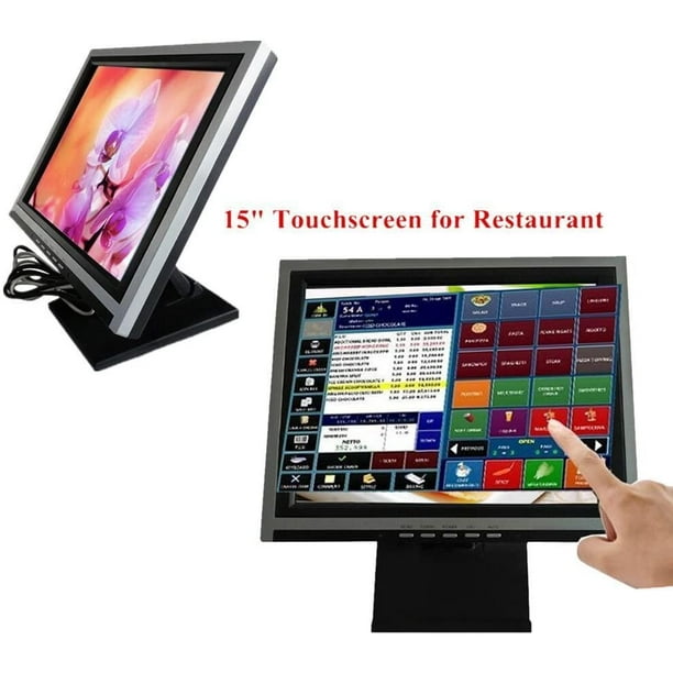 15''In Touch Screen Monitor LCD Display Touchscreen POS Retail Kiosk ...