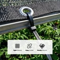 30% Sun Shade Cloth Black 2' X 36' Custom Size Garden Greenhouse Plant ...