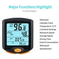 Bicycle Speedometer and Odometer Wireless Waterproof Cycle Bike ...