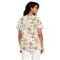 Binienty Healthcare Uniform for Healthcare Workers, Stretchy V Neck ...