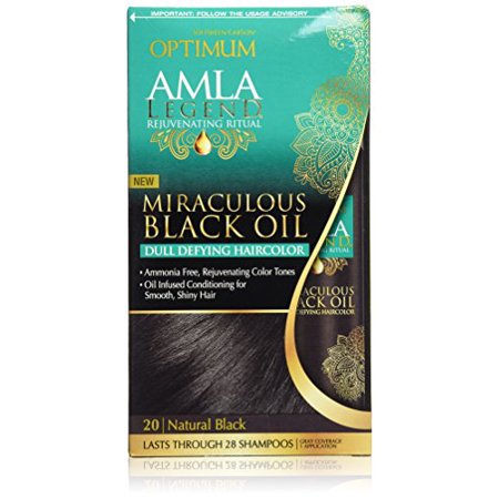Optimum Care Amla Legend Miraculous Black Oil Dull Defying Haircolor ...