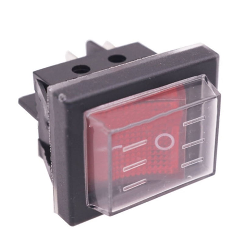 SCI Industrial Rocker Switches Rocker Switch With Flat Plug Connection ...