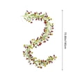 Artificial Flower Vines, 70.87Inch Rattan, Wedding Ceremony Displays ...