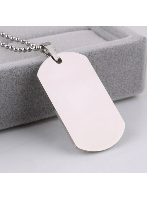 Military Dog Tag Ball Chain