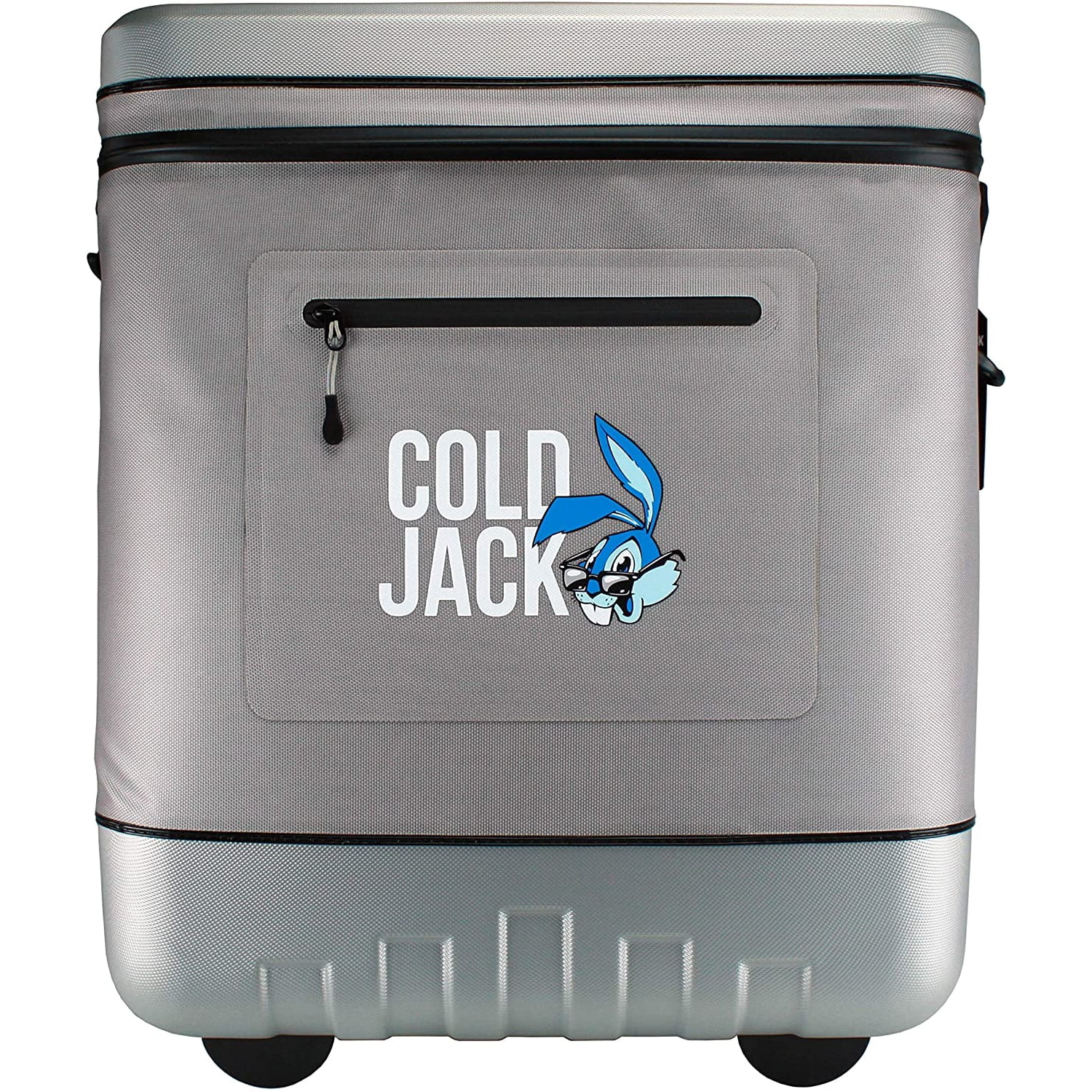Cold Jack Coolers 48-Can Rolling Soft Sided Portable Cooler, Silver ...