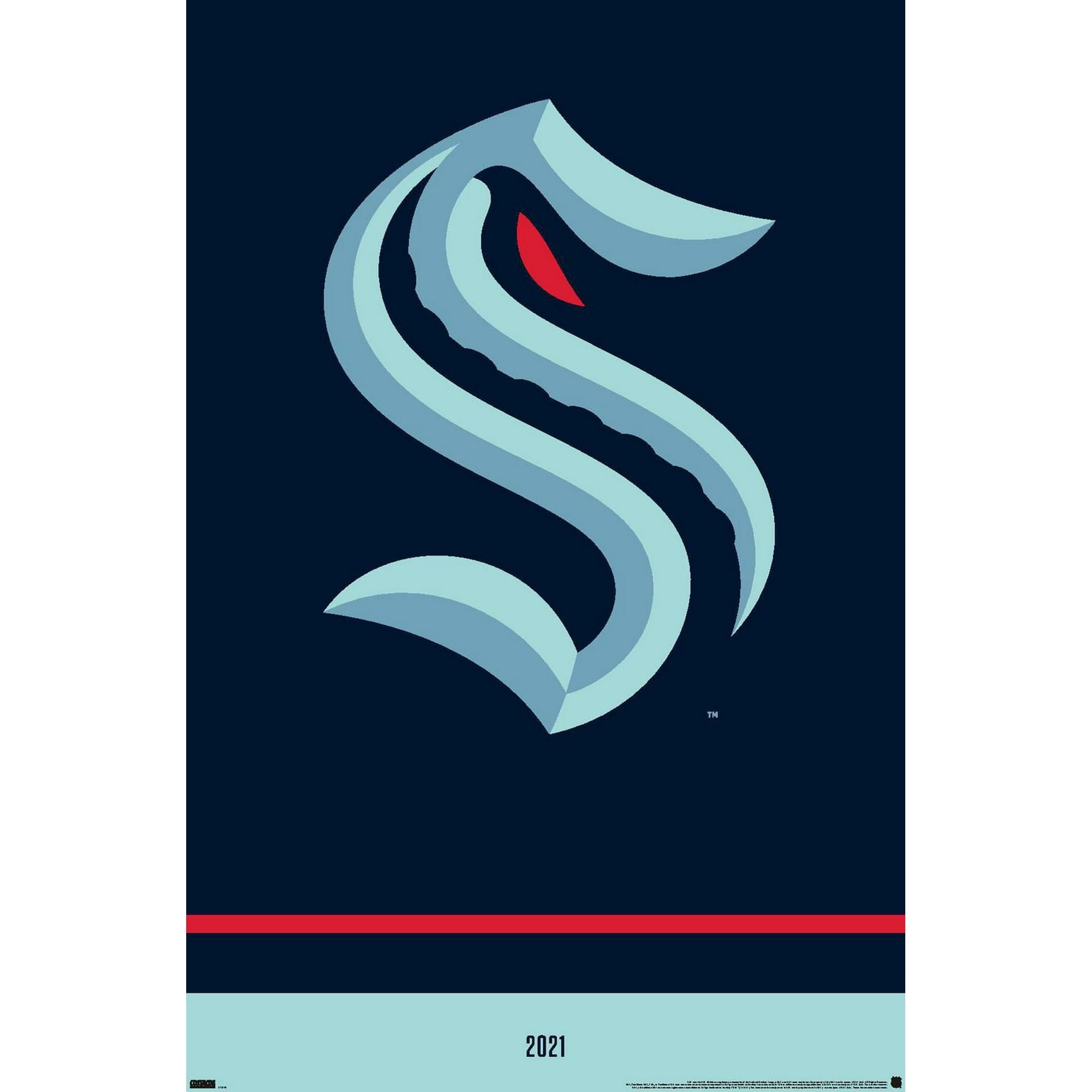 Click here for Trends International Nhl Seattle Kraken - Logo 21... prices