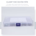 150pcs Double Wire Spring Pipe Clamp Hose Tube Spring Clip Clamp ...