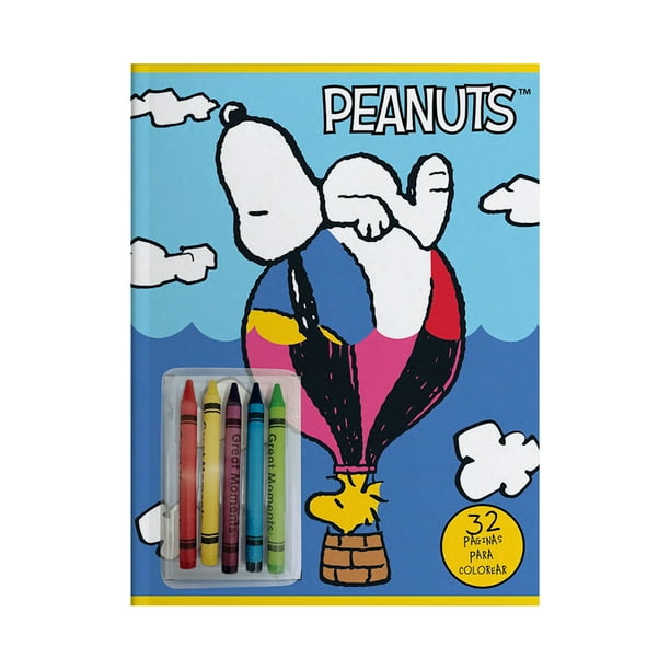 Libro para Colorear con Crayolas Peanuts 32 Páginas | Walmart en línea