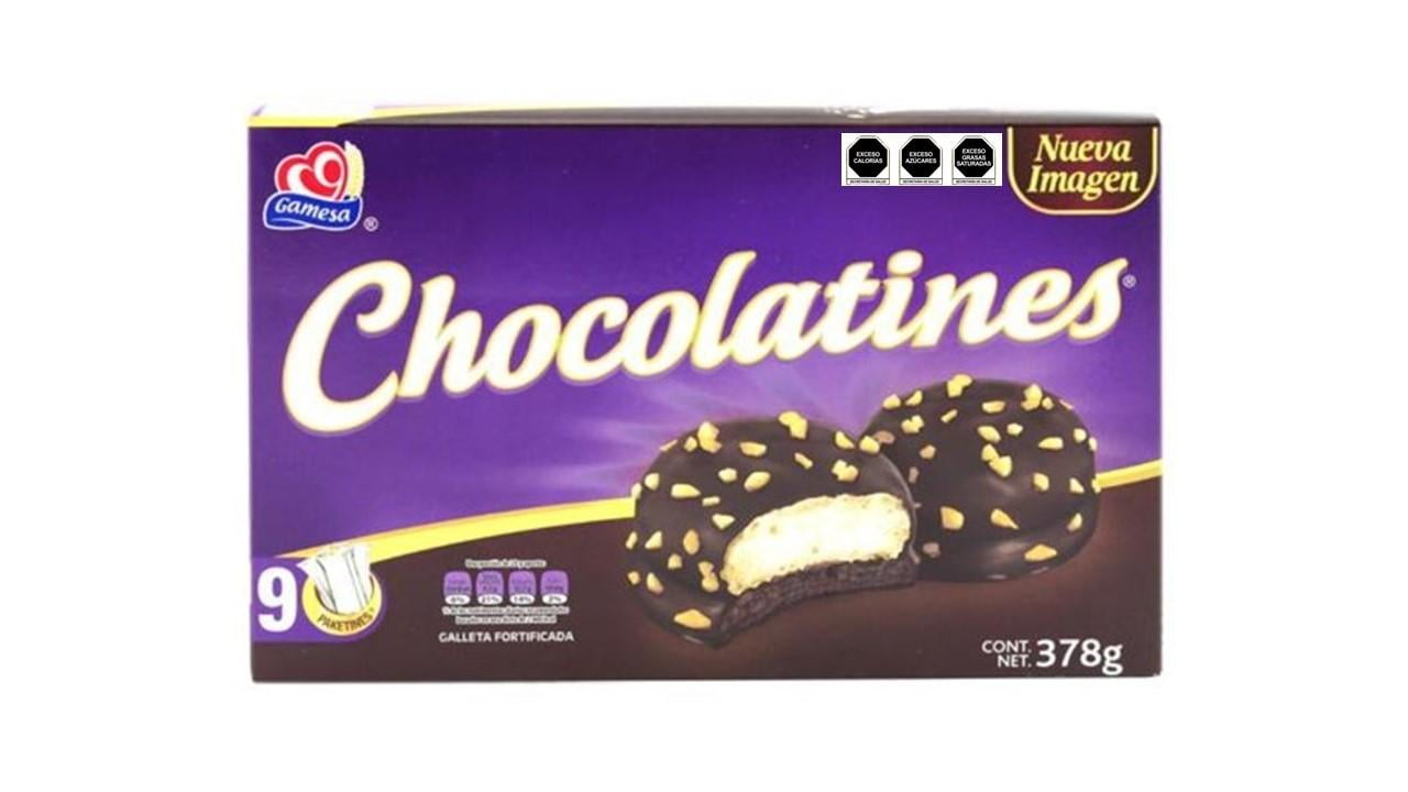 Pack de 10 Galletas Chocolatines Gamesa 378g | Walmart en línea