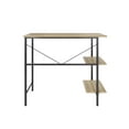 Mainstays Pierce 30 inch Tall Storage Desk, Oak - Walmart.com