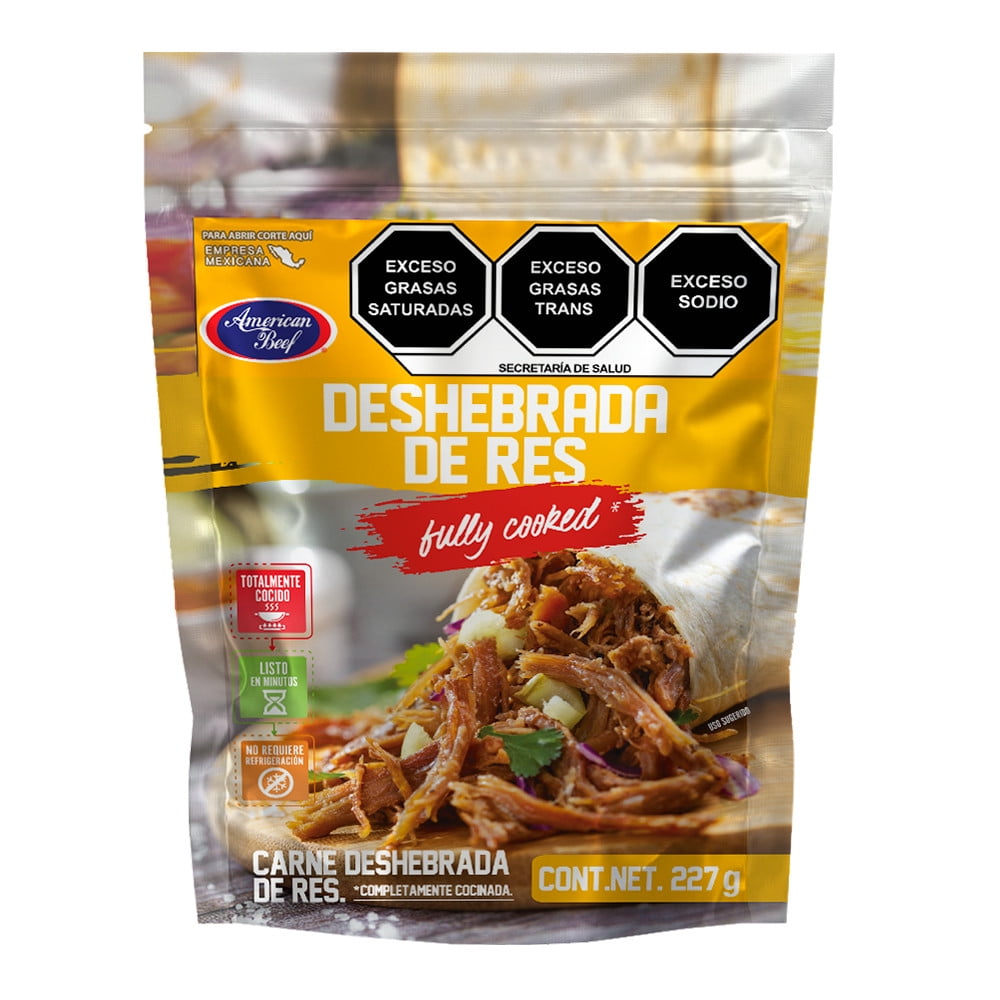 Carne deshebrada de res American Beef cocida 227 g | Walmart en línea