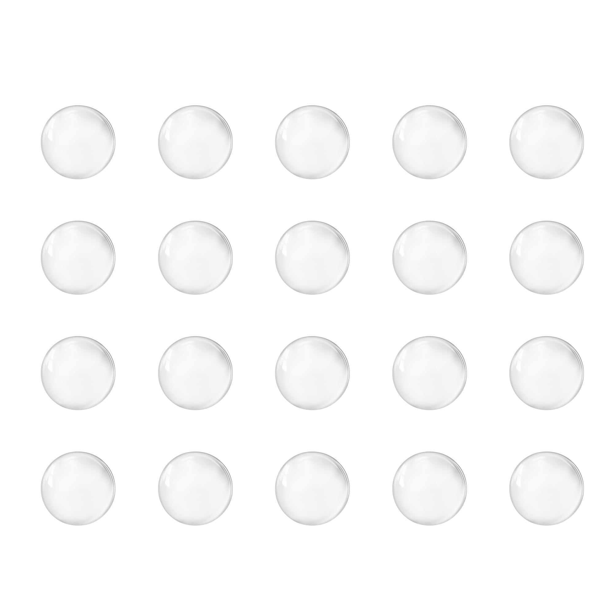 Uxcell 6mm Solid Round Clear Glass Ball Boiling Stones Soda Lime Glass ...