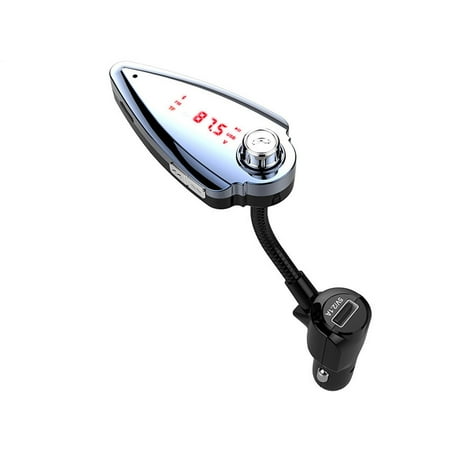 Bluetooth Car Kit Hands-free Set FM Transmitter MP3 Player USB Car ...
