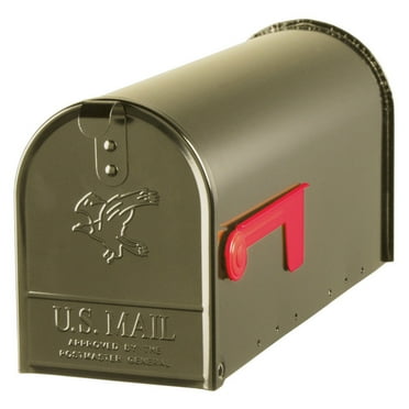 Gibraltar Mailboxes Stanley Extra Large, Steel, Post Mount Mailbox ...