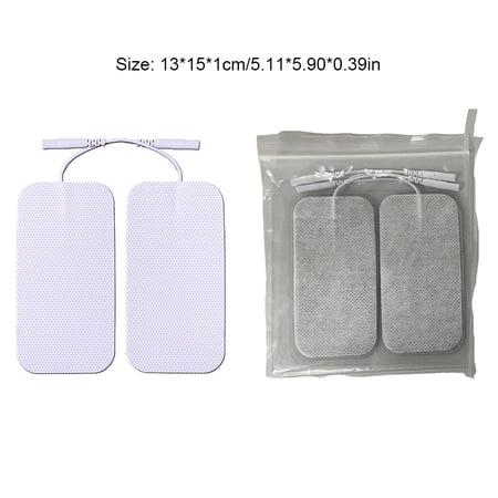 Replacement Electrode Pads Gel Gel Patch Sticker Conductive Machine ...