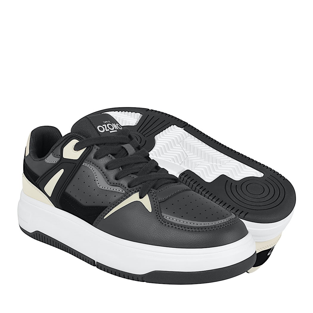 Tenis Casuales Caballero Capa De Ozono 615701 Simi Gris | Bodega ...
