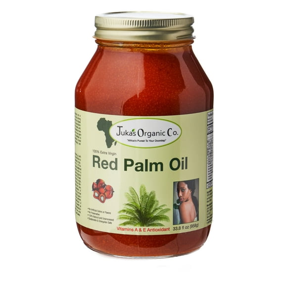 African Delights Edible Unrefined Red Palm Oil for Cooking, 2 Liters ...