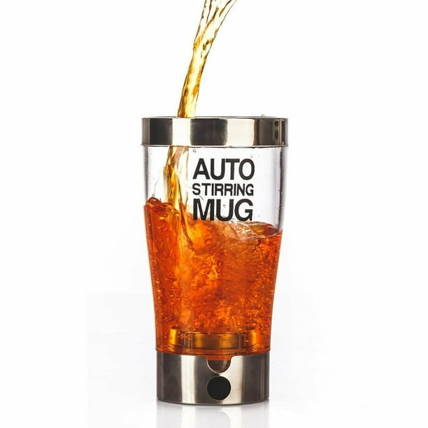 Self Stirring, Transparent Mug Multipurpose Mixer Auto Stir Coffee Tea ...