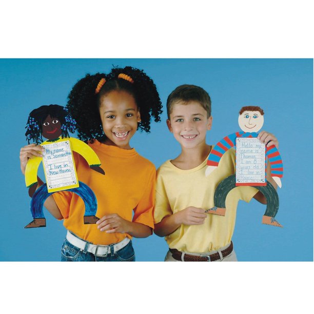 EduCraft® Scholastic All About Me Dolls Craft Kit (Pack of 24 ...