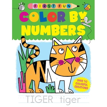My First Color by Number : A Color by Numbers Book for Ages 4-8 ...